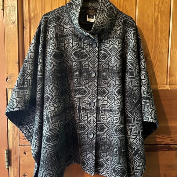 Pendleton | Jackets & Coats | Pendleton Wool Cape Poncho Jacket | Poshmark